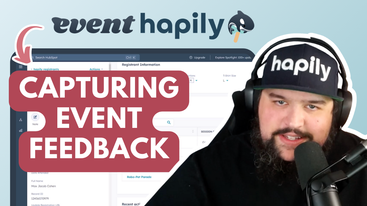 How to Capture Event Feedback in HubSpot That Actually Tells a Story